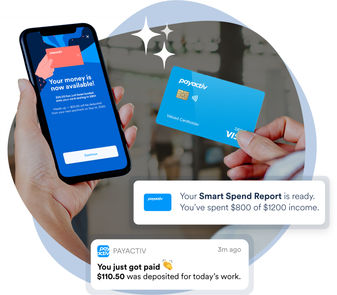 Get the Payactiv Visa® Card | Payactiv