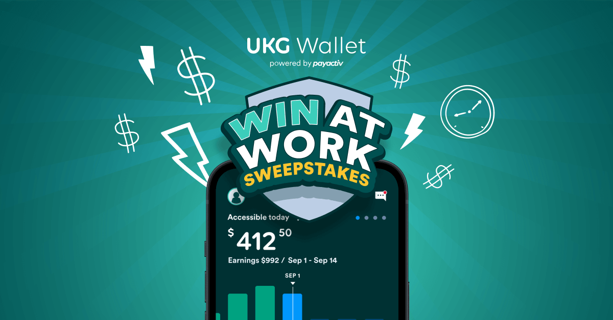 UKG Wallet Win at Work Abril 2025